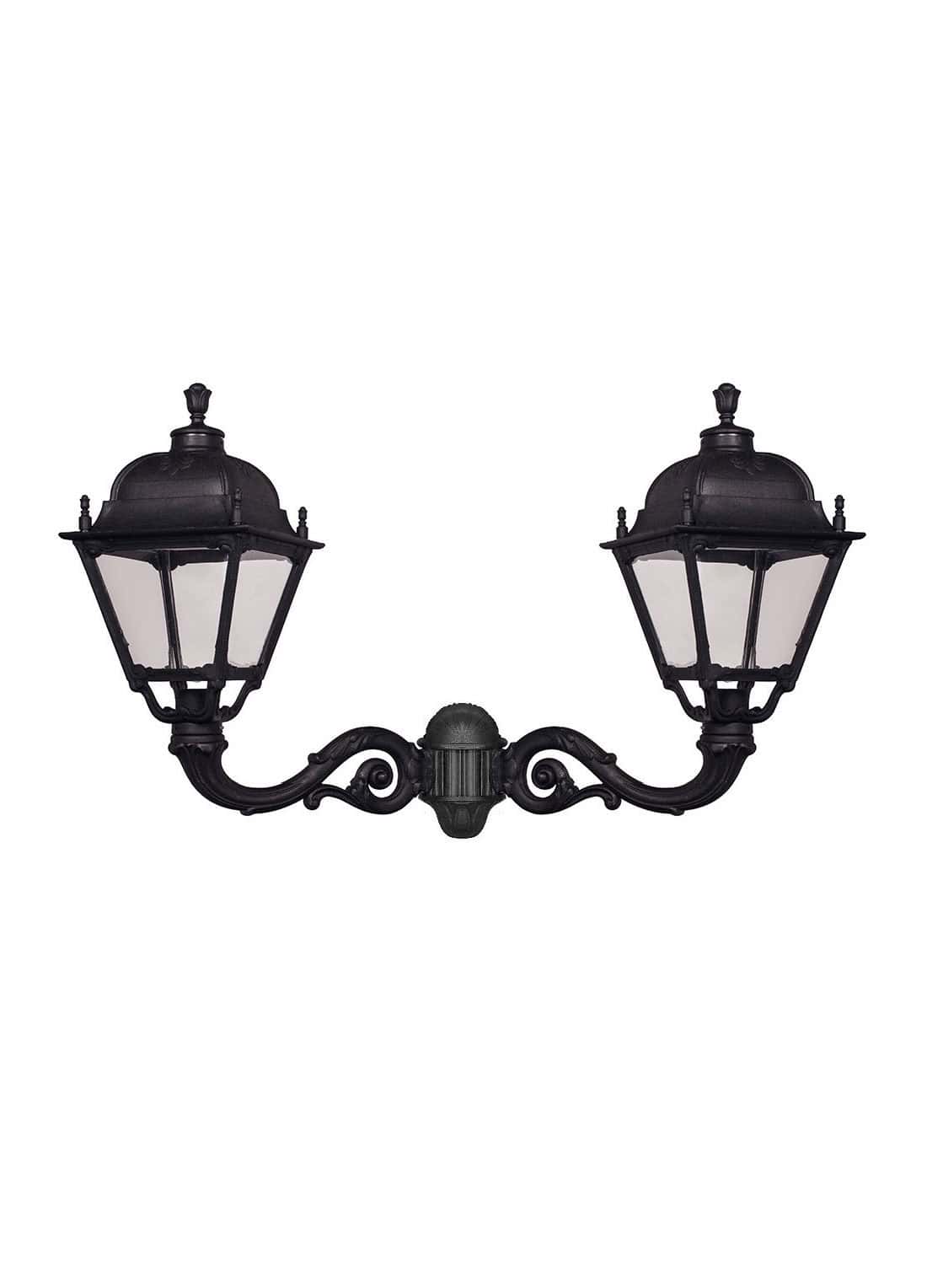Aplica de iluminat LED pentru gradina, 780x1100mm, 2 brate, E27, 2x50W ...